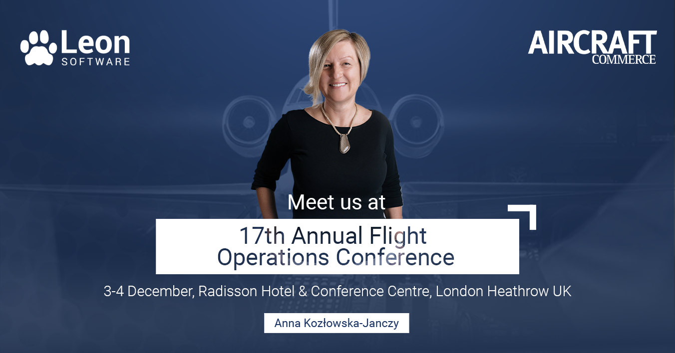 Leon Software at the 17th Annual Flight Operations Conference in London